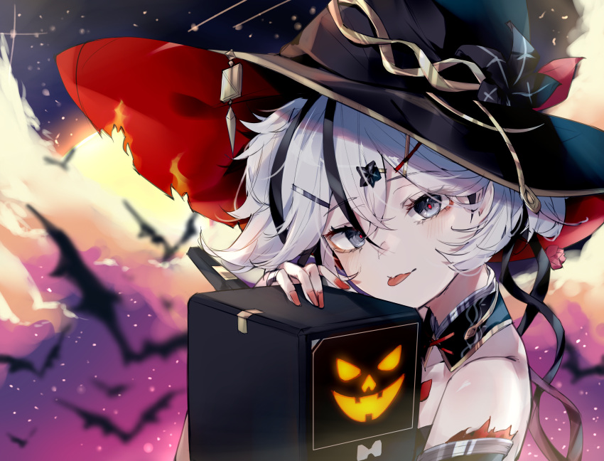 Safebooru - 1girl absurdres alternate costume bat (animal) black eyes ...