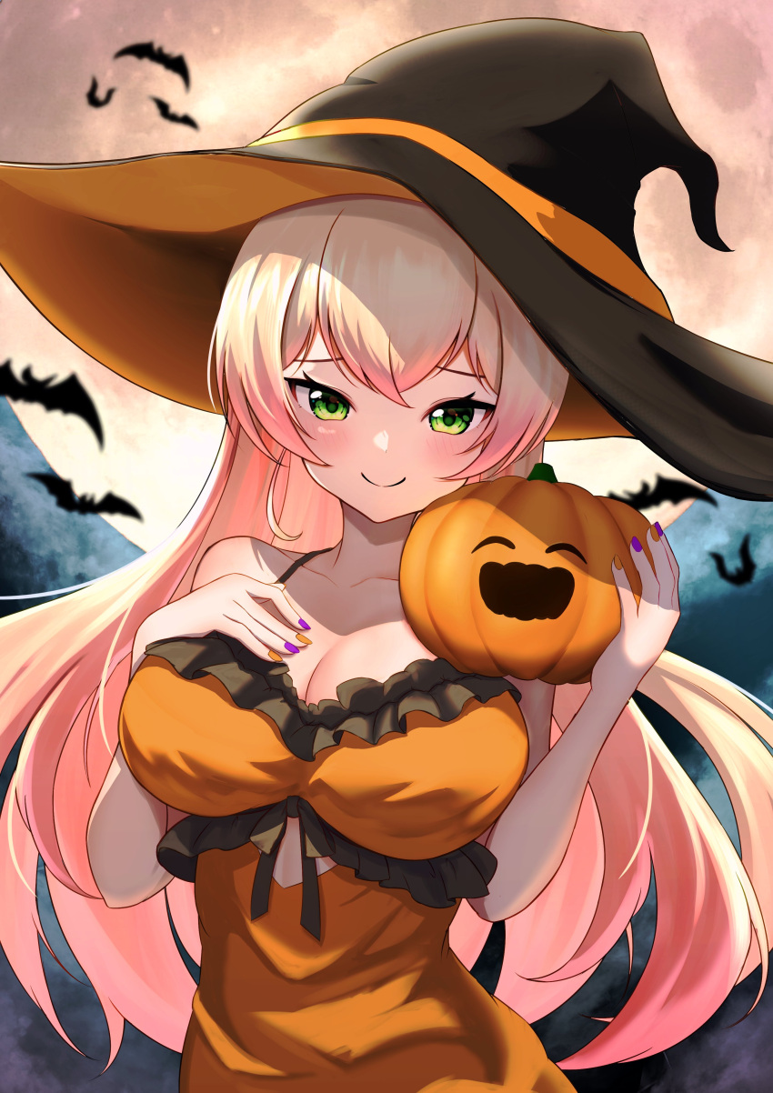 Safebooru - 1girl absurdres alternate costume halloween halloween costume hat highres hololive ...