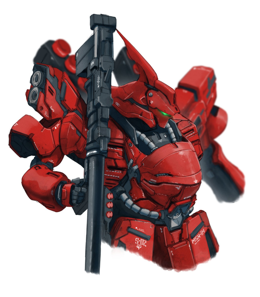 Safebooru - bazooka (gundam) char's counterattack cropped legs glowing ...