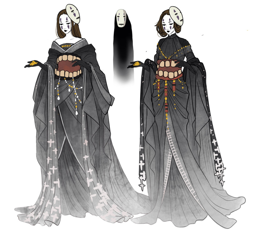 Safebooru 1girl 2024 Alternate Costume Black Eyes Black Lips Brown 4187