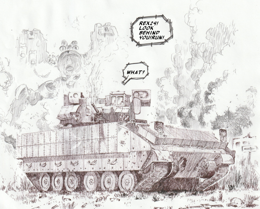 Safebooru - caterpillar tracks commentary request english text ...