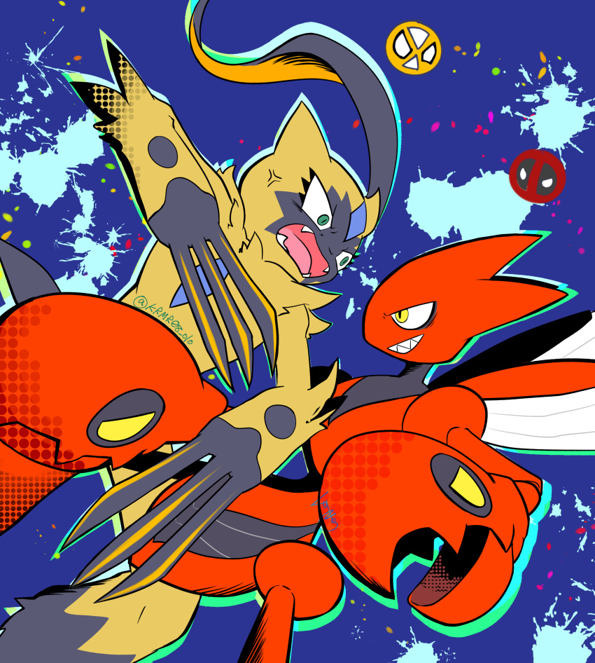 Safebooru - 2others absurdres alternate color anger vein angry animal ...