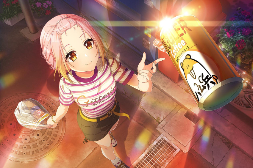 Safebooru - d4dj dress inuyose shinobu pink hair short hair yellow eyes | 5317234