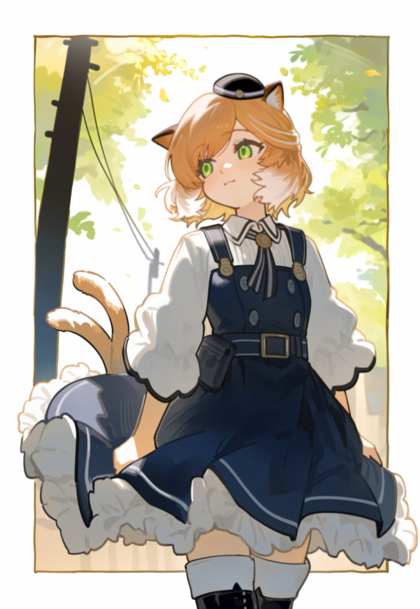 Safebooru - 1girl absurdres ai-assisted alternate costume animal ears ...
