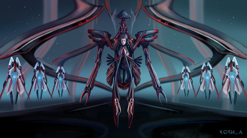 Safebooru - 1girl artist name conculyst floating highres levitation ...