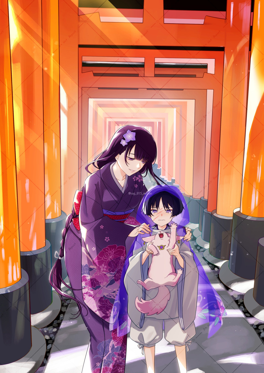 Safebooru - 1boy 1girl absurdres alternate costume alternate universe animal animalization bent ...