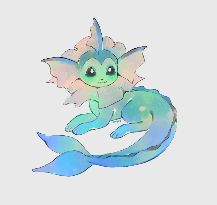 Safebooru - animal focus black eyes bright pupils commentary english commentary fins forked tail ...