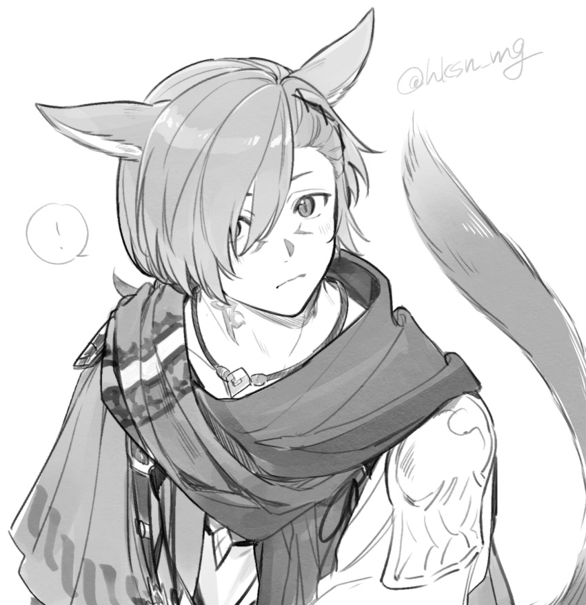 Safebooru - ! 1boy animal ears archon mark cat boy cat ears cat tail ...