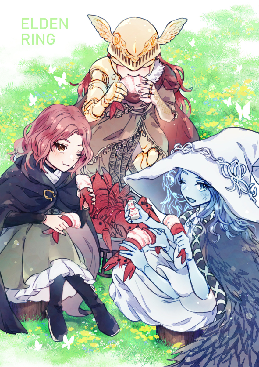 Safebooru - amputee blue eyes blue hair blue skin cloak closed mouth ...