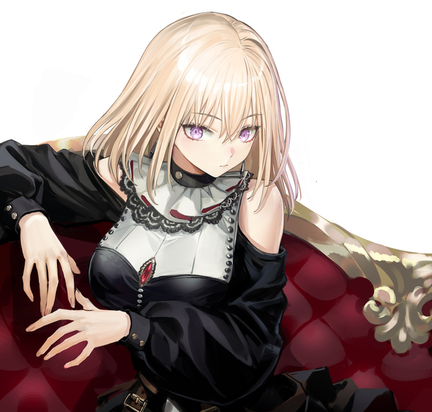 Safebooru - 1girl bang dream! bang dream! it's mygo!!!!! black dress blonde hair chinese ...