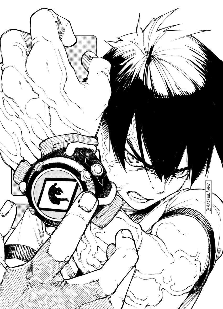 Safebooru - 1boy artist name ben 10 ben tennyson clenched teeth ...