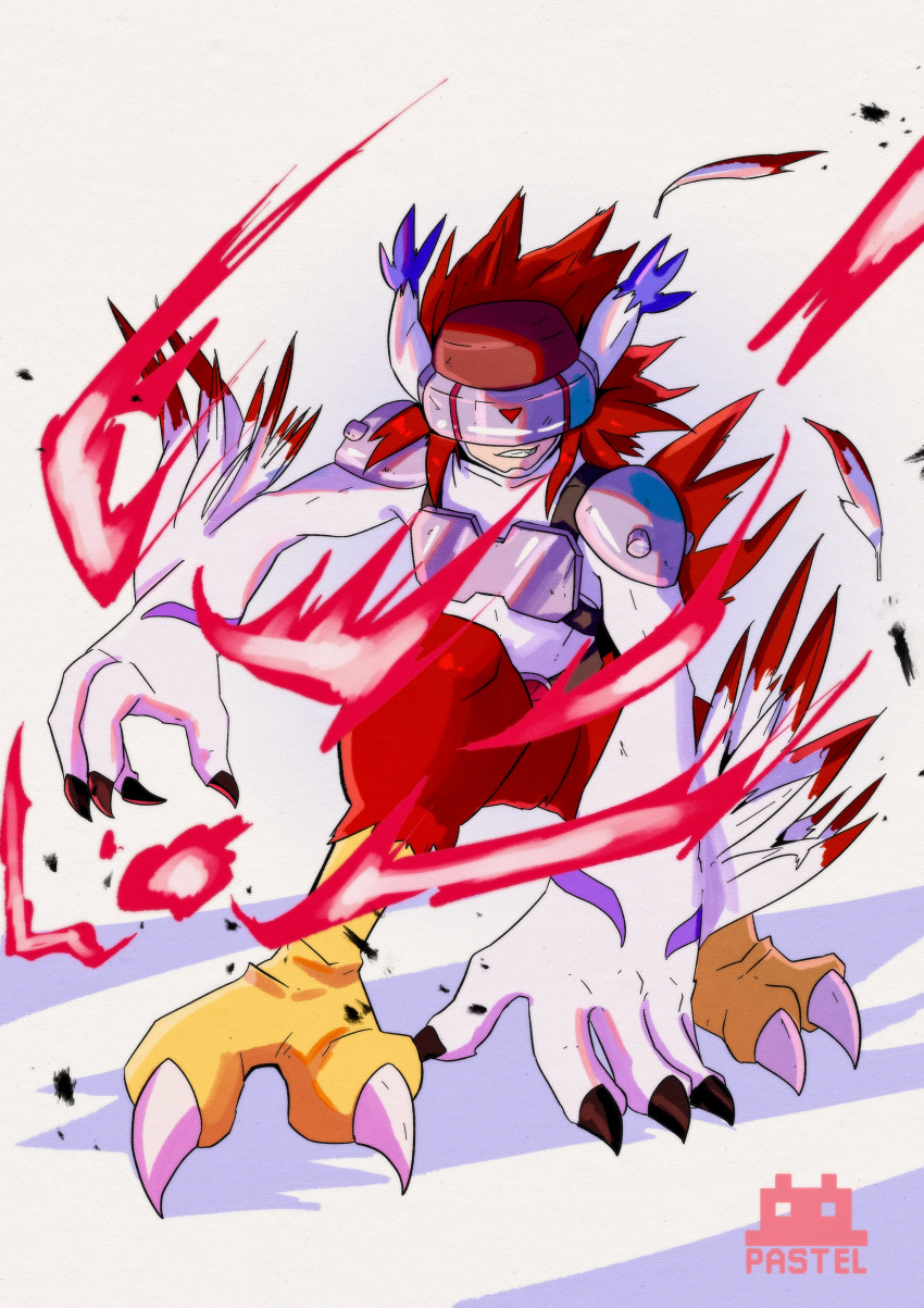 Safebooru - 1boy absurdres body fur digimon digimon (creature) fire ...