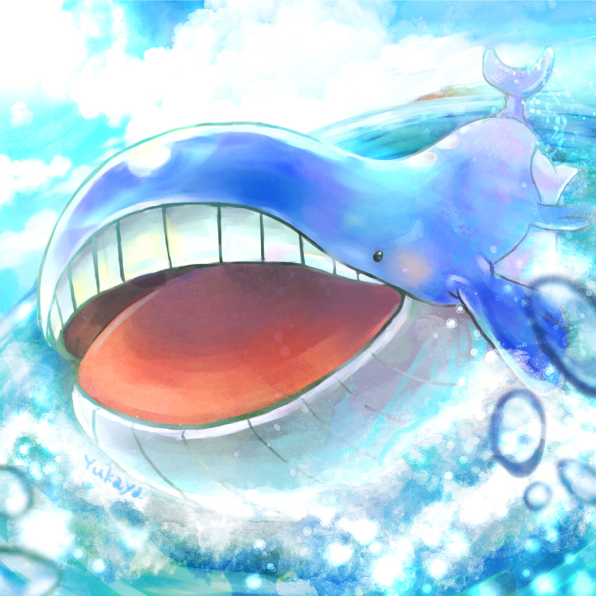 Safebooru - animal focus artist name blue sky clouds commentary request ...