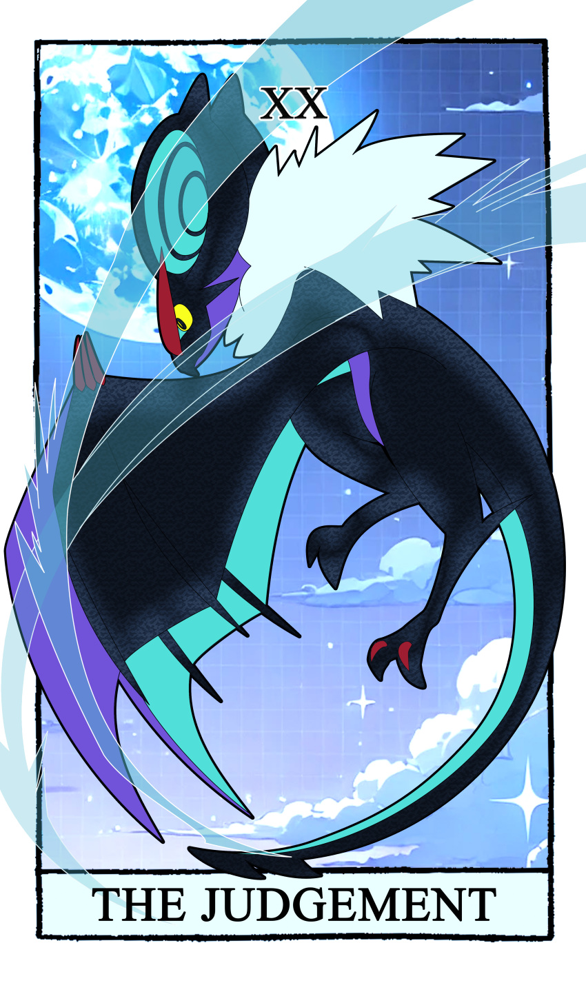 Safebooru - absurdres border card (medium) carrotzmoonman claws colored ...