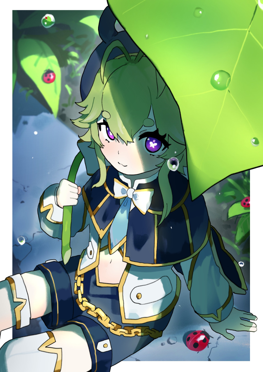 Safebooru - 1girl :3 absurdres antenna hair black shorts bow bug bugbugh butterfly-shaped pupils ...