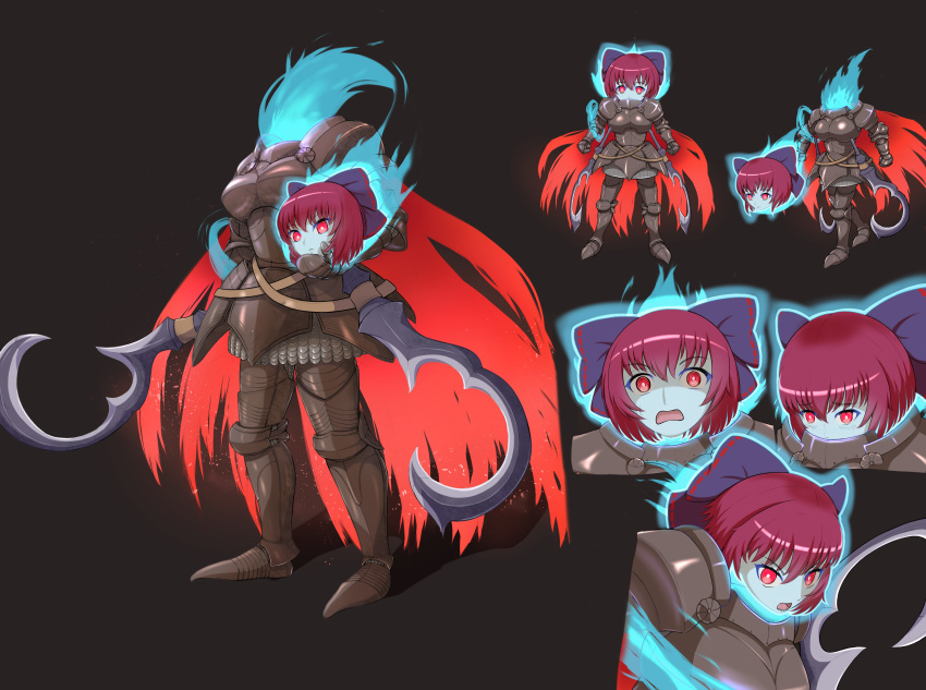 Safebooru - 1girl absurdres alternate costume armor boobplate bow ...