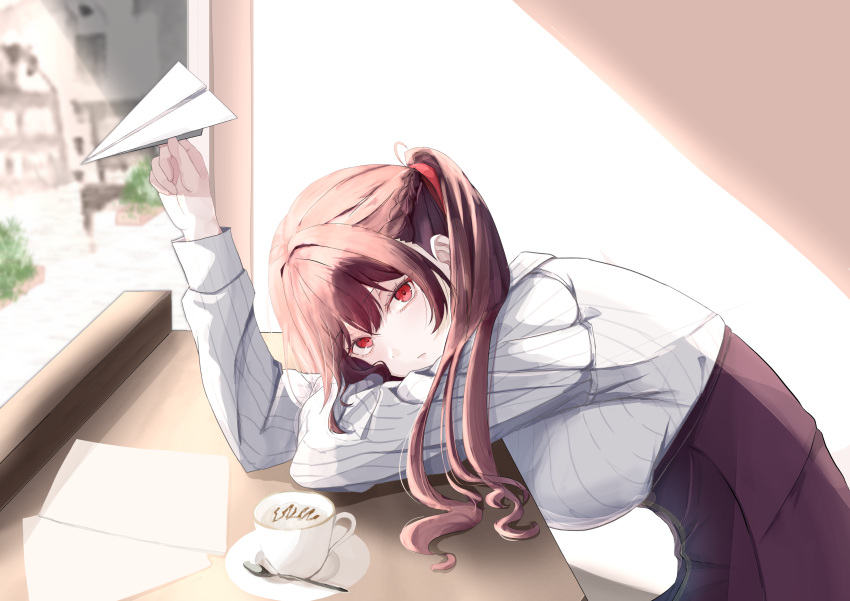 Safebooru - 1girl absurdres coffee cup girls' frontline 2: exilium ...