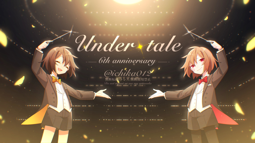Safebooru - 2others anniversary black jacket black shorts black ...