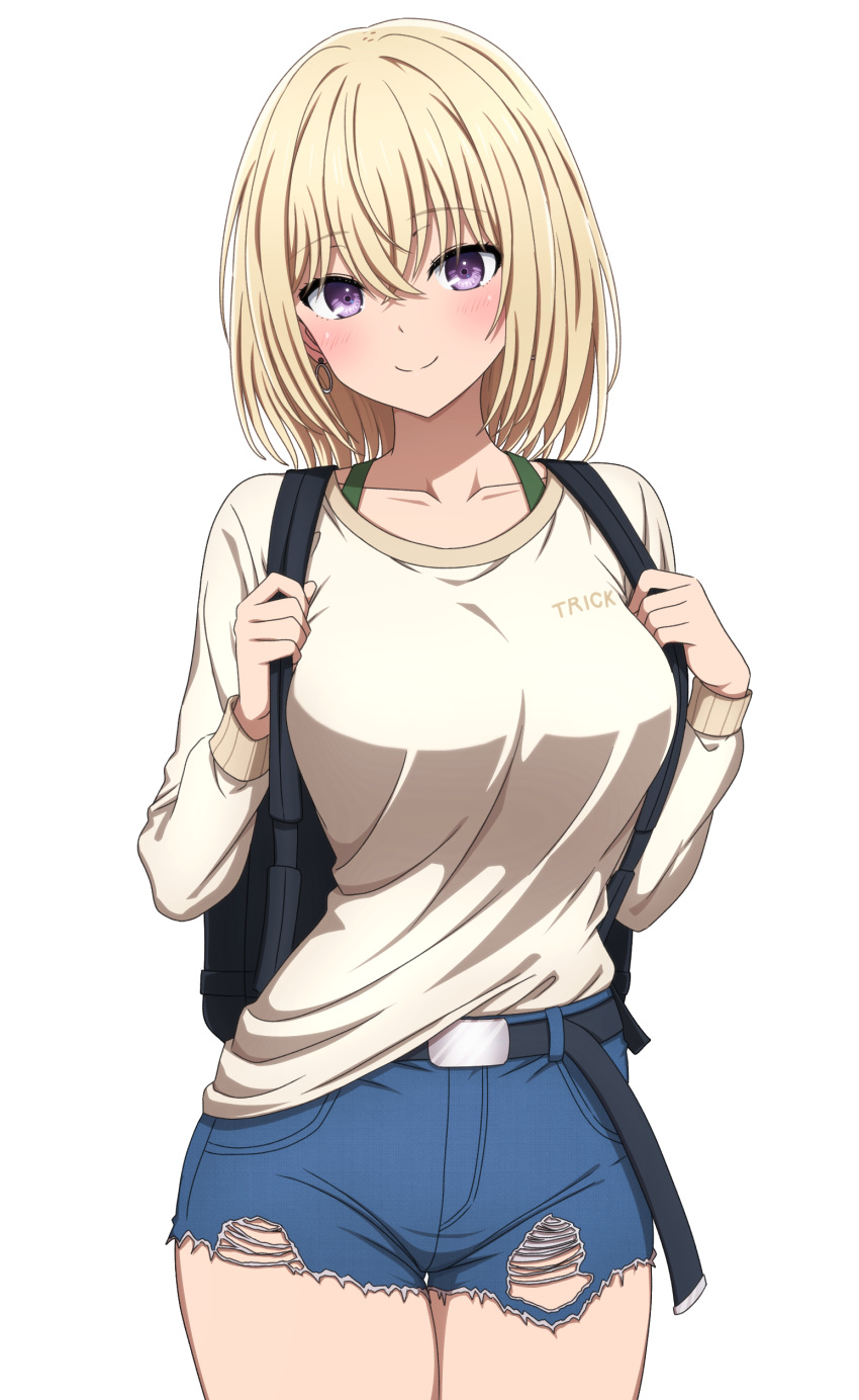 Safebooru - 1girl absurdres backpack bag bang dream! bang dream! it's mygo!!!!! belt black bag ...