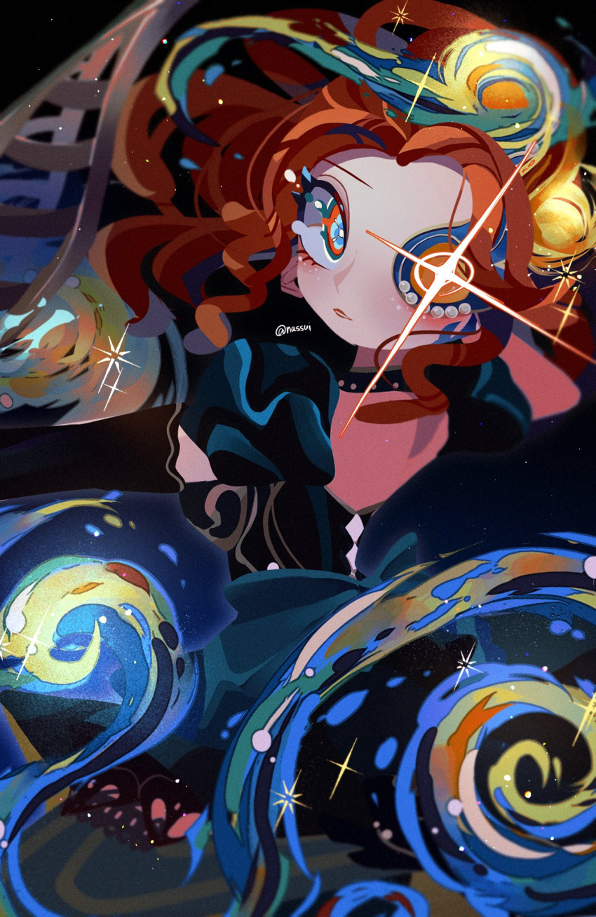 Safebooru - + + 1girl black choker blue eyes brynhildr vilulf choker ...