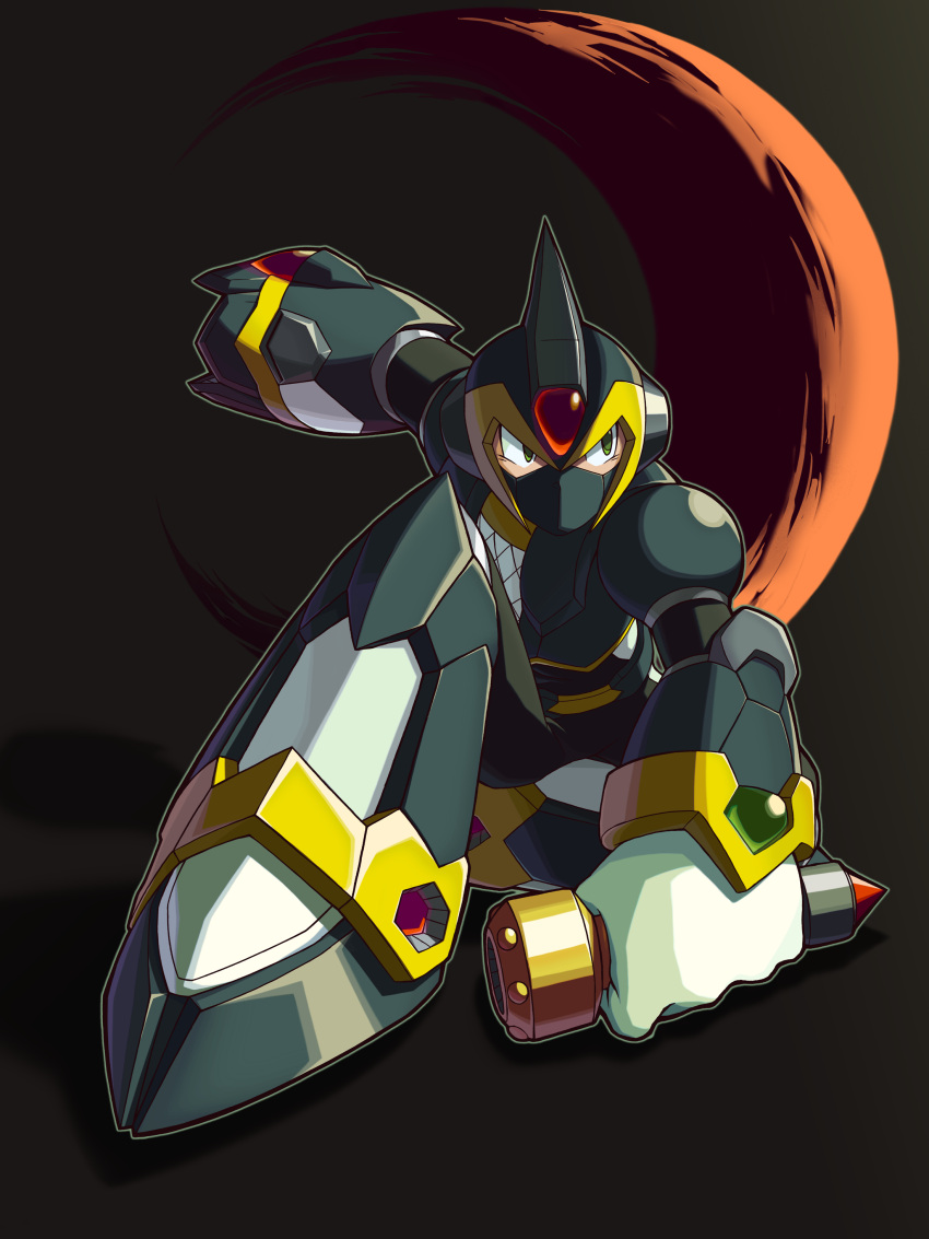 Safebooru - absurdres armor black armor black helm black helmet blade ...