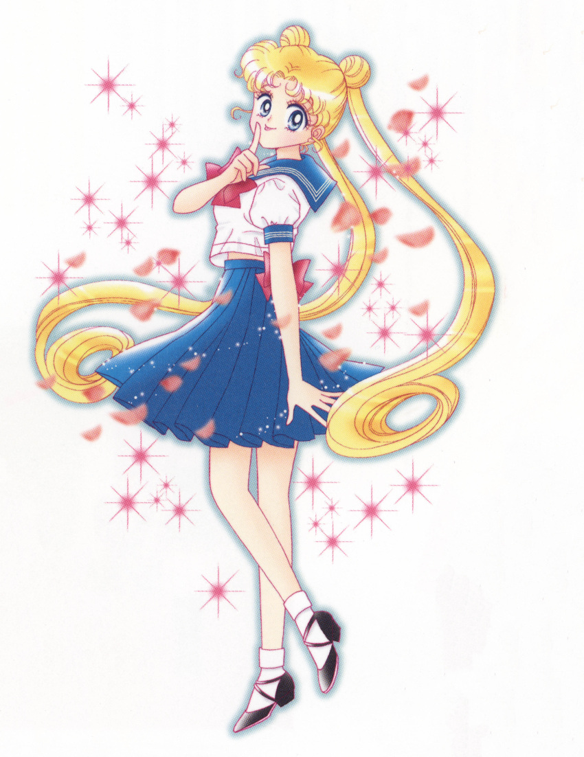 Safebooru - absurdres bishoujo senshi sailor moon black shoes blonde ...