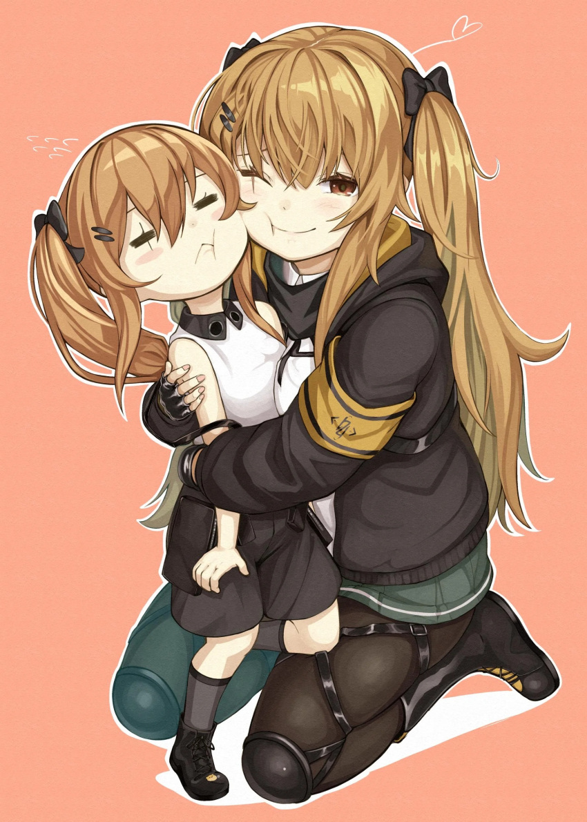 Safebooru - 1girl girls frontline hug lenna (girls' frontline 2) long ...