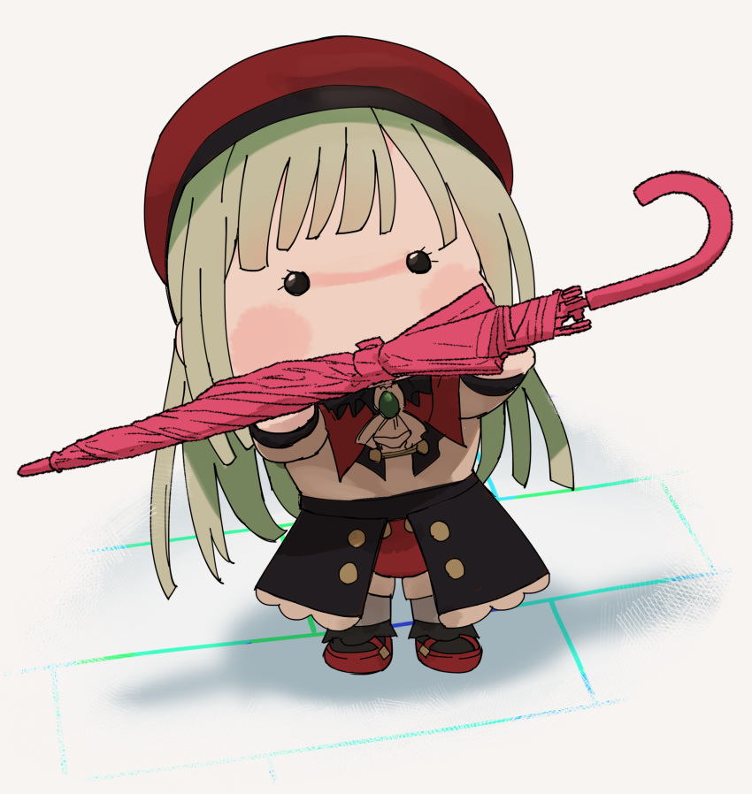 Safebooru - 1girl absurdres ascot bang dream! bang dream! it's mygo!!!!! black skirt chibi ...