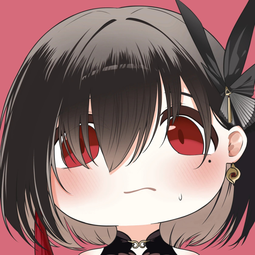 Safebooru - 1girl azur lane black hair chien wu (azur lane) closed mouth quancy short hair | 5711150