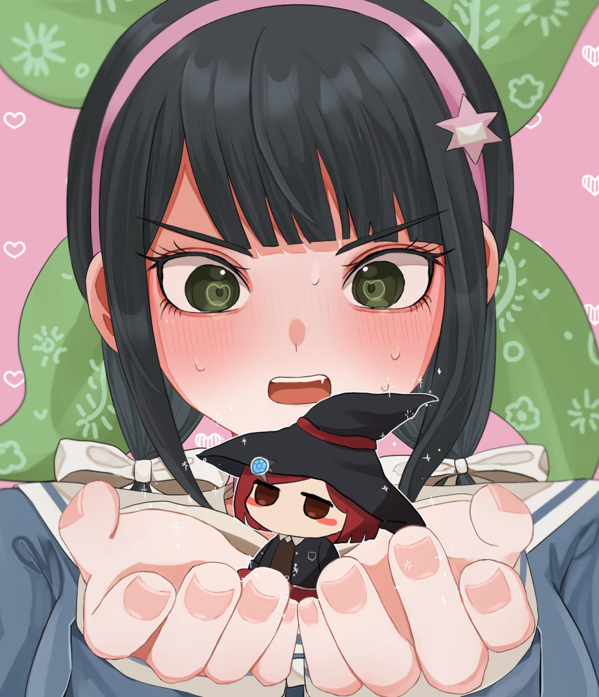 Safebooru - 1girl black hat blush chabashira tenko character doll danganronpa (series ...