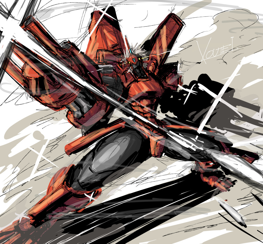 Safebooru - absurdres arm cannon armor blitzgreymon cyborg digimon ...