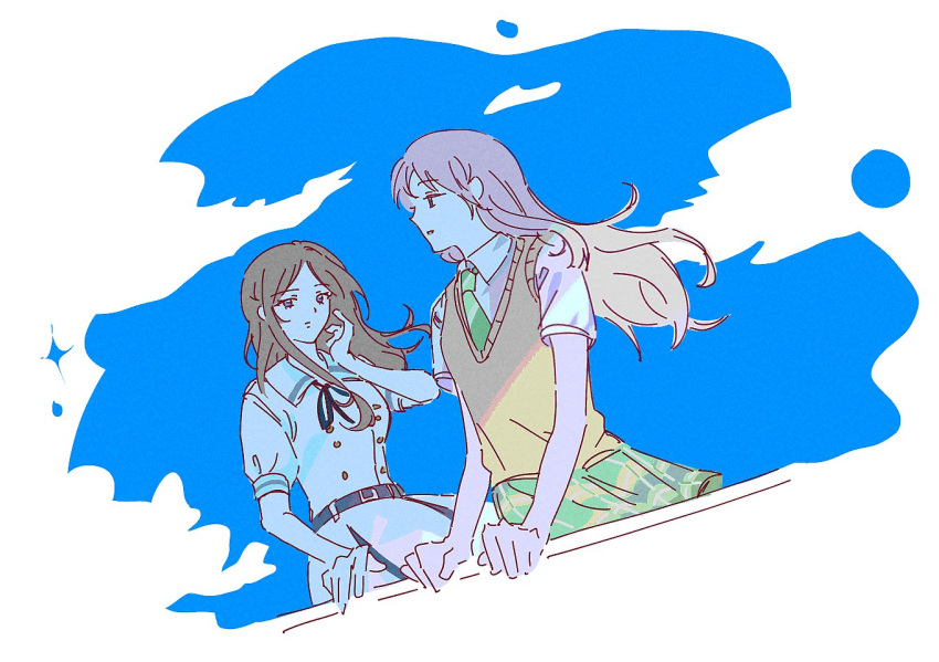 Safebooru 2girls Bang Dream Bang Dream Its Mygo Blush Brown 1761