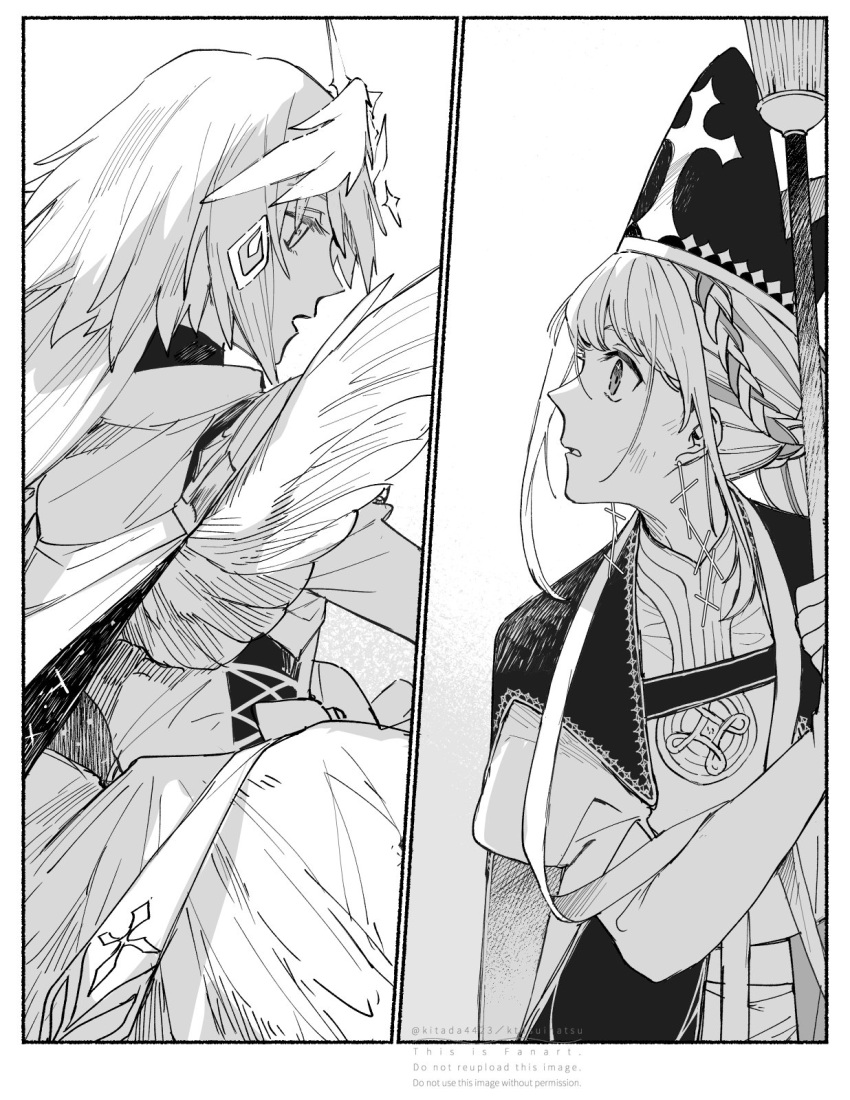 Safebooru - 2girls angel angel wings dress fate/grand order fate ...