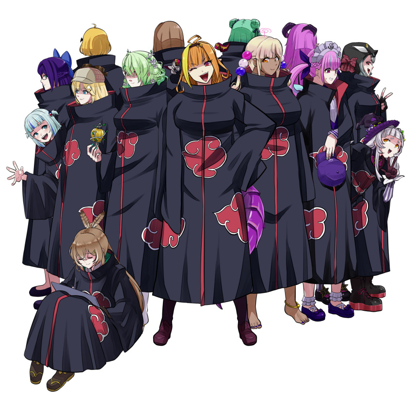 Safebooru - a-chan (hololive) akatsuki uniform alternate costume anchor ...