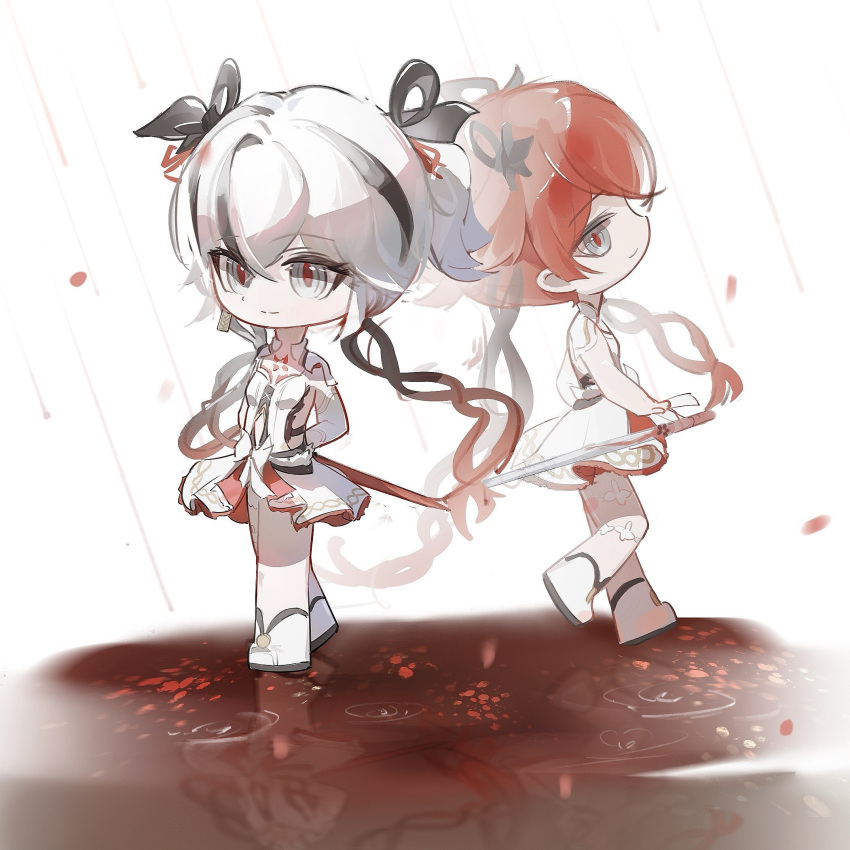 Safebooru - 1girl arms behind back black eyes breasts camellya ...