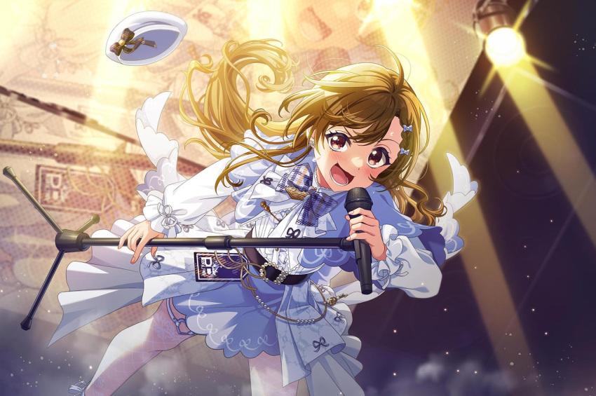 Safebooru - brown eyes brown hair d4dj dress long hair yamate kyouko | 5778219