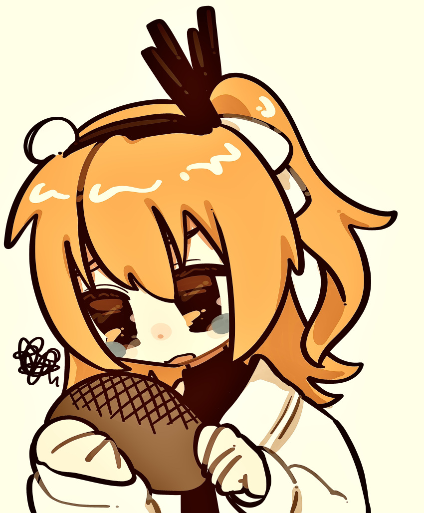 Safebooru - 1girl a.i. voice absurdres adachi rei bread burnt food food ...