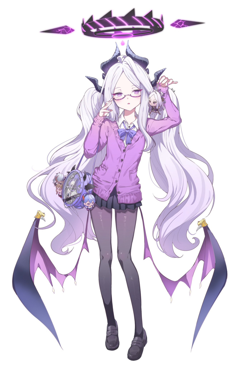 Safebooru - 1girl ahoge ako (blue archive) black halo blue archive breasts chinatsu (blue ...