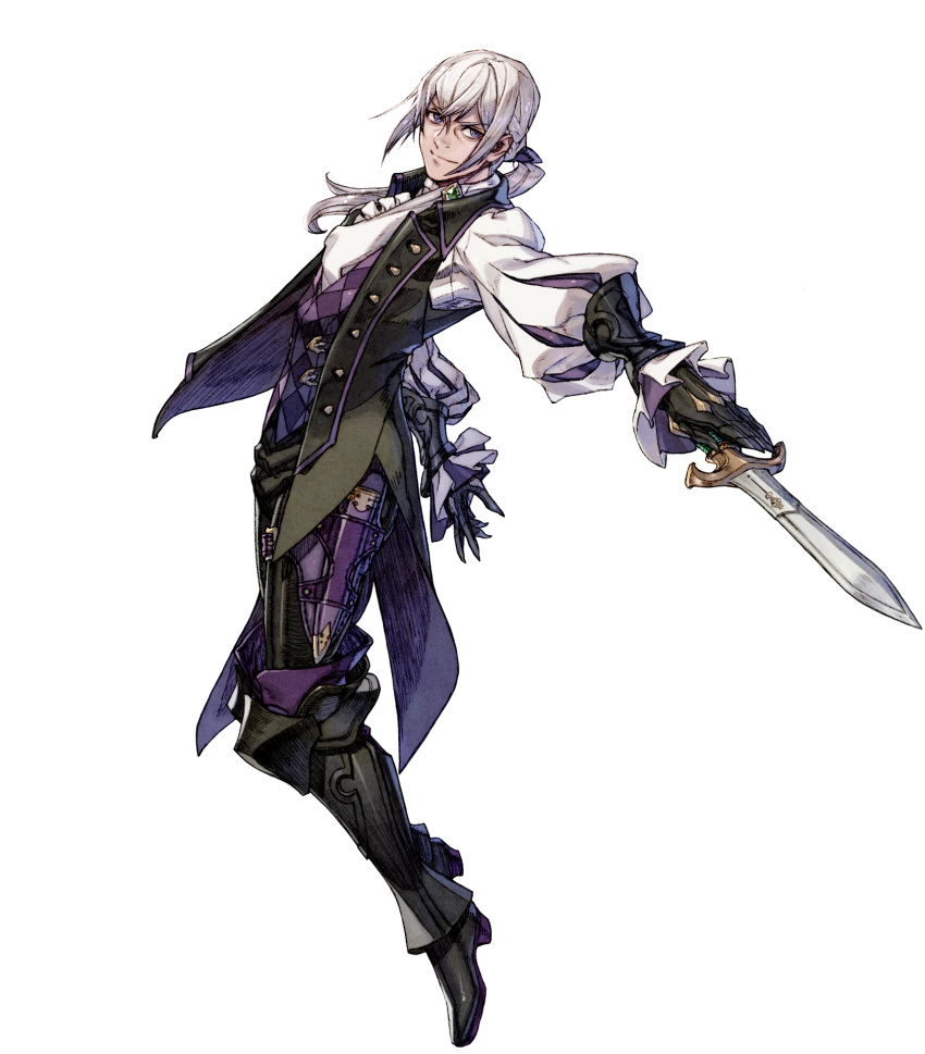Safebooru - 1boy boots butler dagger fire emblem fire emblem heroes ...