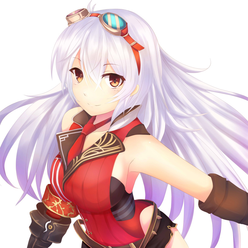 Safebooru - 1girl absurdres arnas (yoru no nai kuni) black shorts breasts brown eyes eyebrows ...