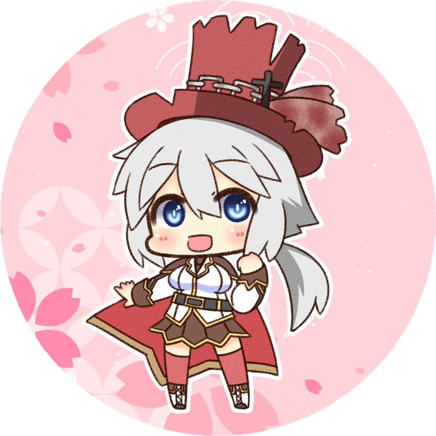 Safebooru - 1girl :d belt black belt blazer blue eyes blush boots ...