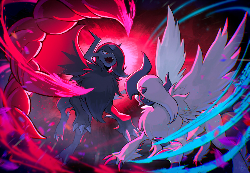 Safebooru - absol absurdres animal focus bright pupils claws commentary ...