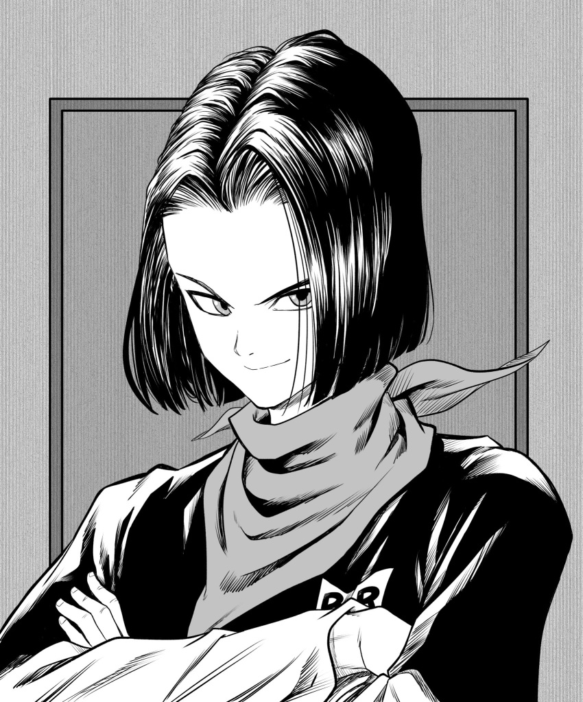 Safebooru - 1boy android 17 bandana bandana around neck commentary ...