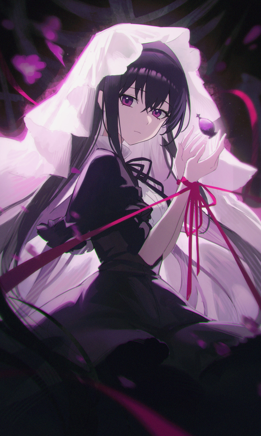Safebooru - 1girl absurdres akemi homura akemi homura (black dress ...