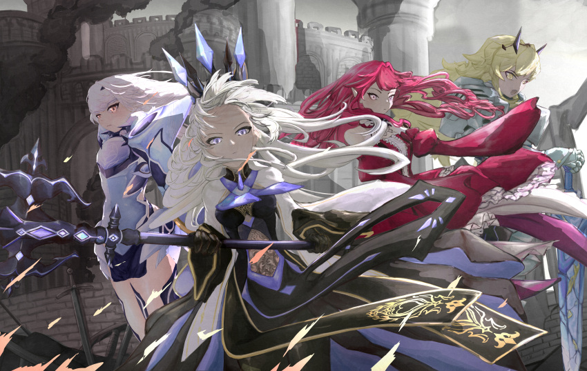 Safebooru - 4girls absurdres armor baobhan sith (fate) baobhan sith ...