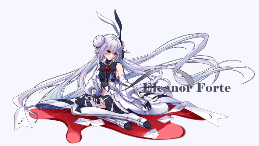 Safebooru - 1girl black bow black bowtie black gloves black skirt boots bow bowtie character ...