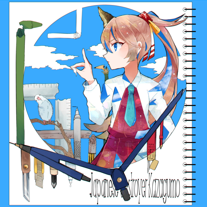 Safebooru - 1girl highres itomugi-kun kantai collection kazagumo ...