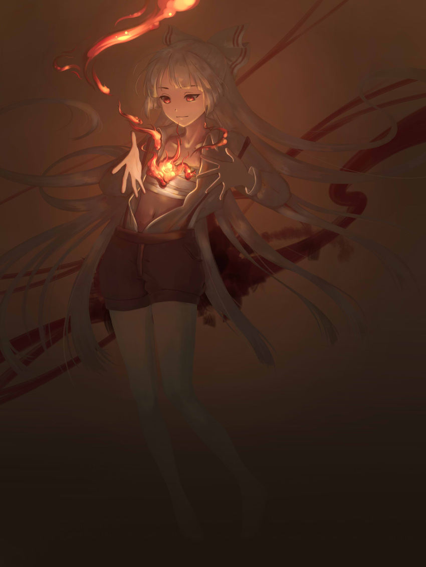 Safebooru - 1girl absurdres bangs blunt bangs bow budget sarashi closed ...