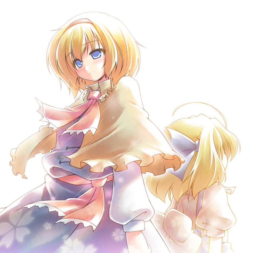 Safebooru - alice margatroid alice margatroid (pc-98) blonde hair blue eyes child hairband ...