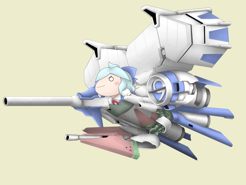 Safebooru - ? chibi cirno dendrobium schema food fruit gundam gundam 0083 highres mecha mecha ...